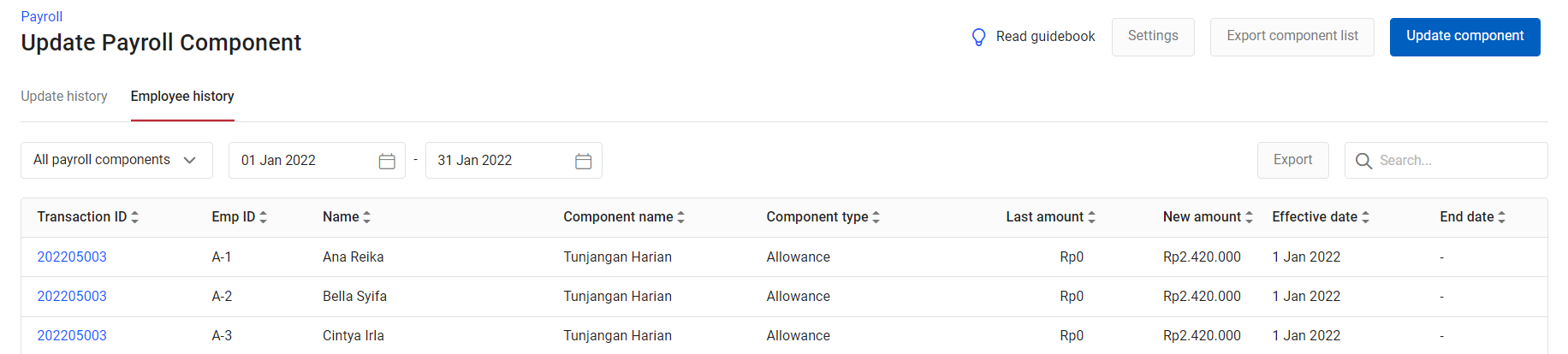 Bagaimana Cara Export/Import Payroll Component – Mekari Talenta