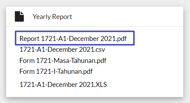 How to Manage Tax Report – Mekari Talenta