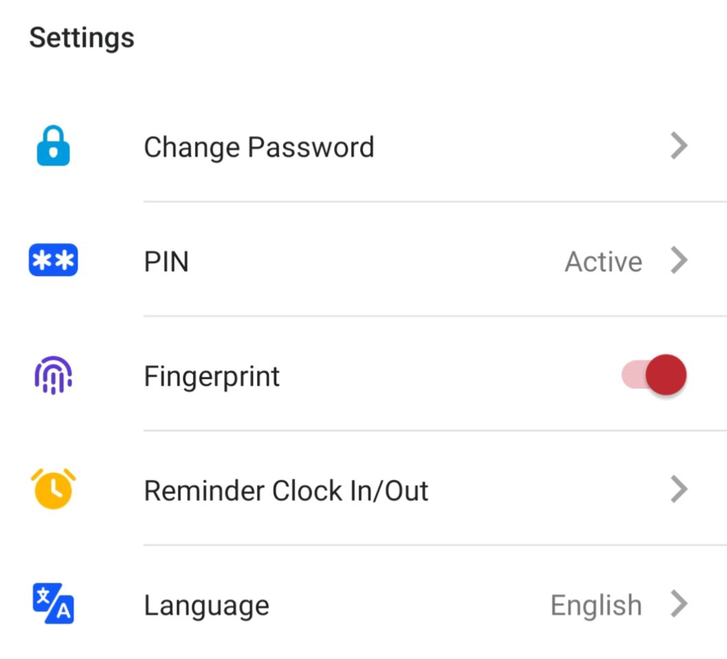 Employee Account Settings on Talenta Mobile ESS Overview – Mekari Talenta