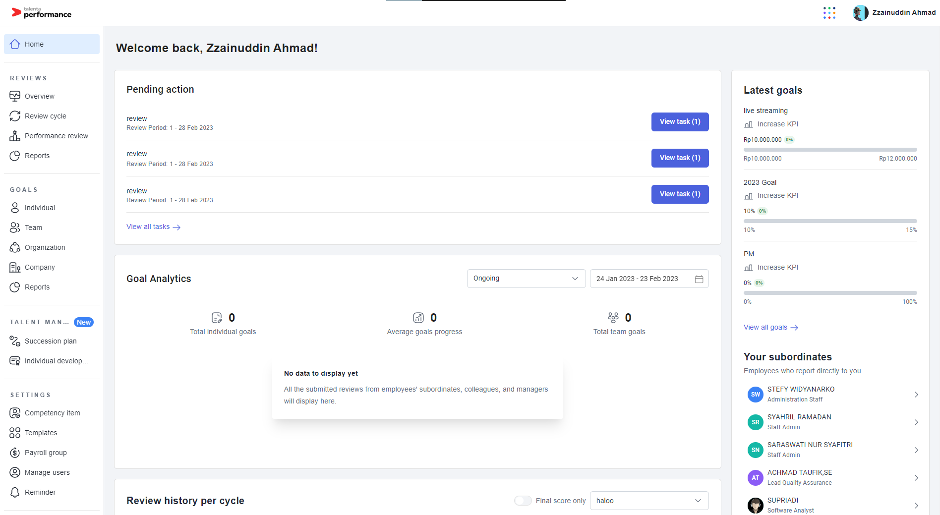 Sekilas Tentang Talenta Performance – Mekari Talenta