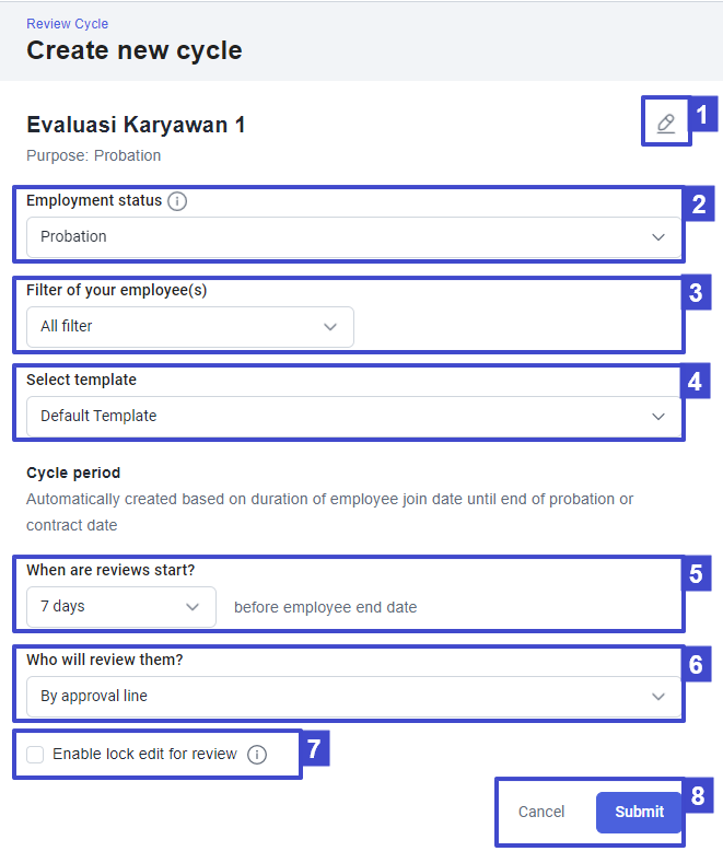 How to Create an Automatic Cycle Review for Probation and Contract ...