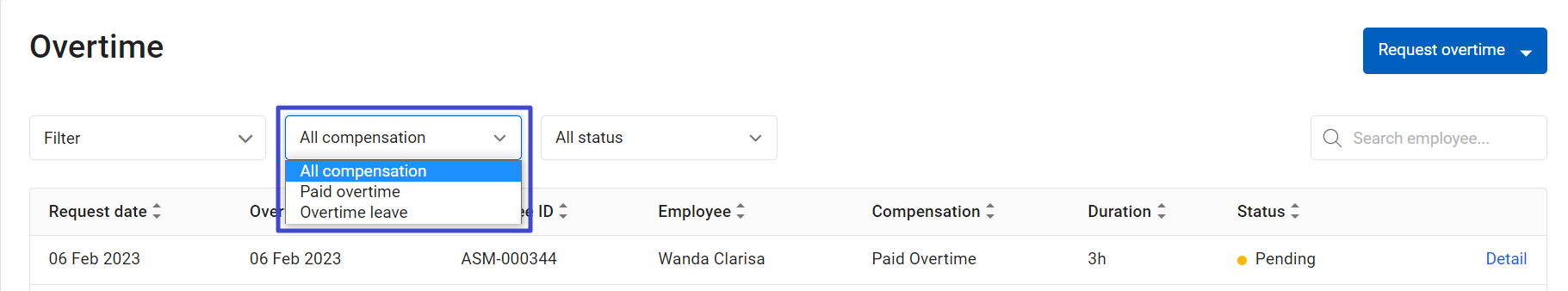 Bagaimana Cara Melihat Daftar Overtime Karyawan – Mekari Talenta