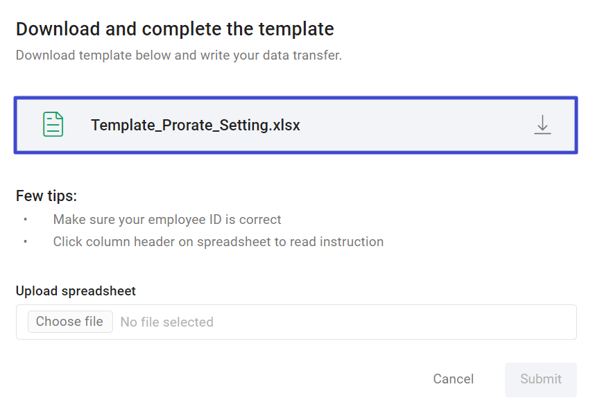 How to Prorate Import and Export (Import & Export Prorate) – Mekari Talenta