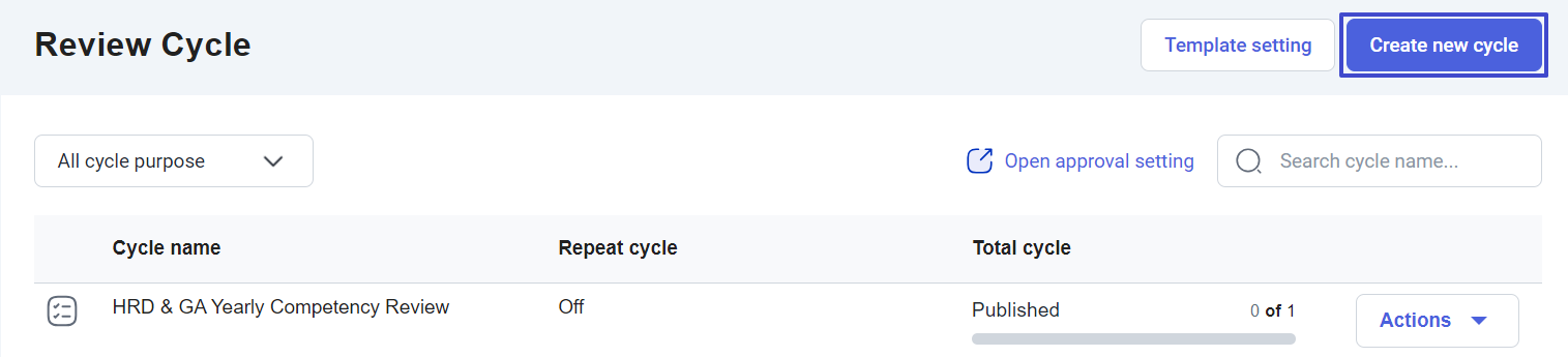 How to Make a New Evaluation Review Cycle – Mekari Talenta