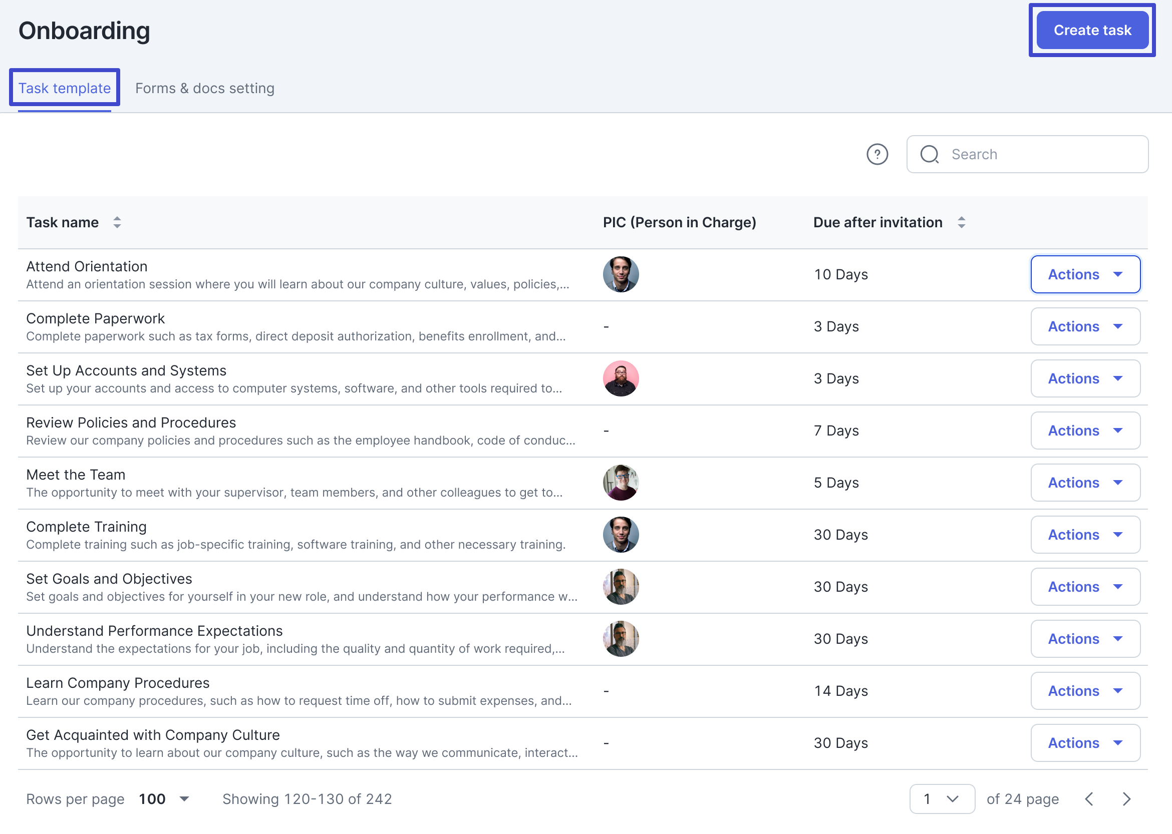 How to Organize Task Templates, Forms, and Onboarding Settings ...
