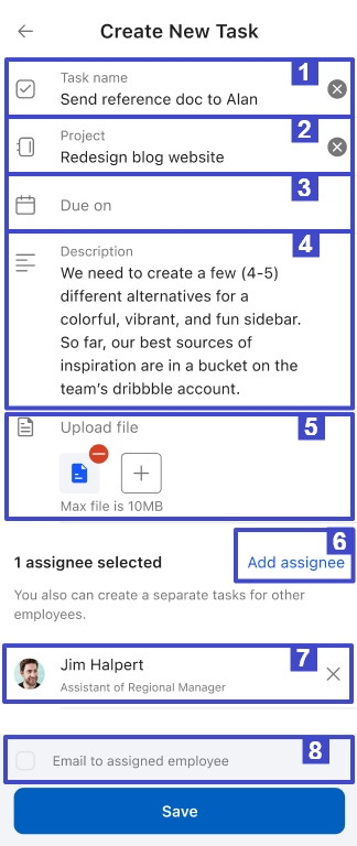 How to Create and Manage Projects and Tasks via Talenta Mobile – Mekari Talenta