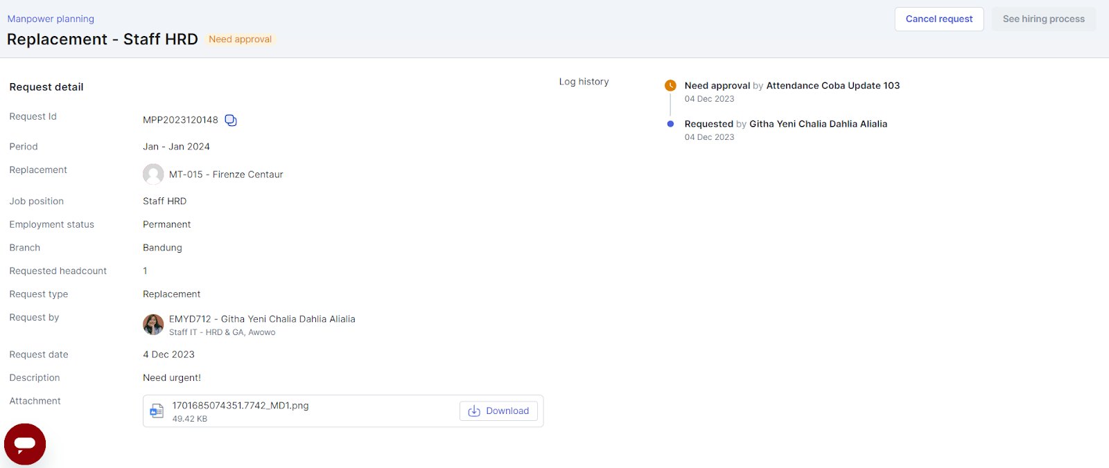 How to Make Submissions for Replacement at Manpower Planning Talenta ...
