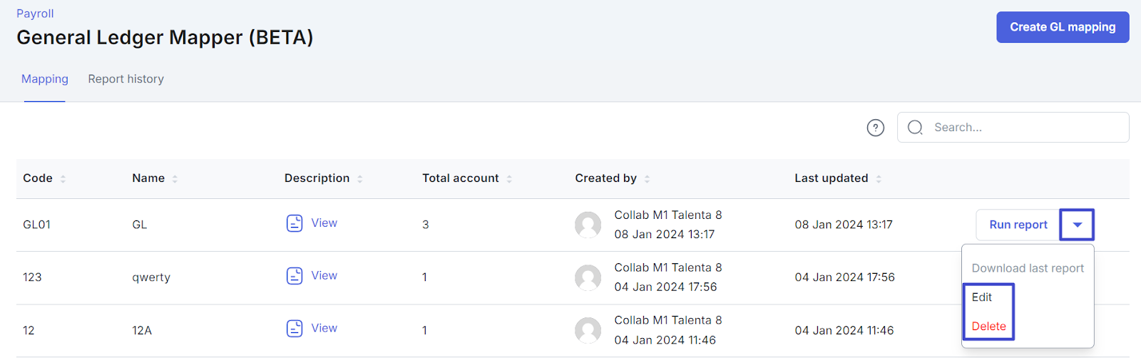 How to Manage General Ledger Mapper on Talenta – Mekari Talenta
