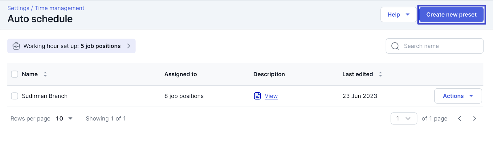 How to Create an Auto Schedule in the Settings Menu – Mekari Talenta