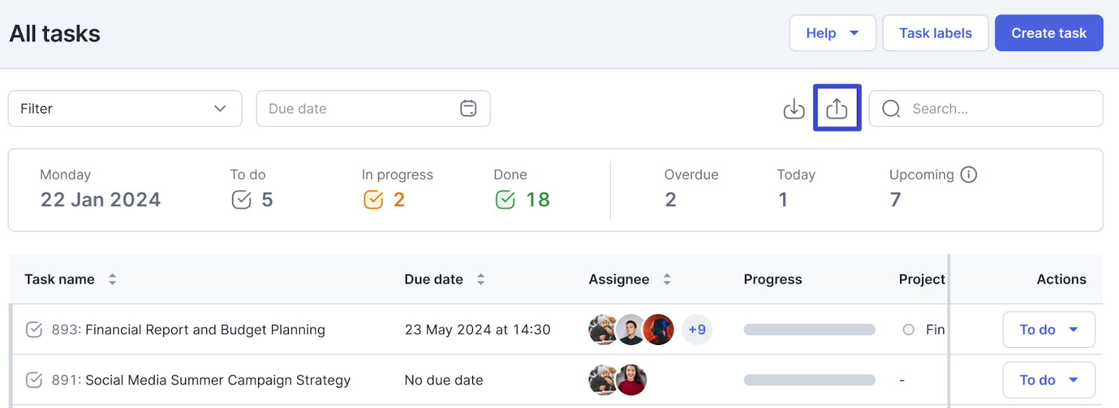 How to Bulk Import Tasks – Mekari Talenta