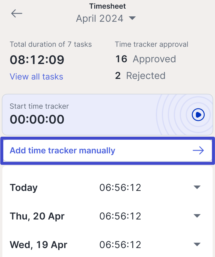 How to Manage Time Tracker through Talenta Mobile – Mekari Talenta