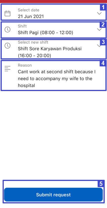 Bagaimana Cara Melakukan Request Change Shift – Mekari Talenta