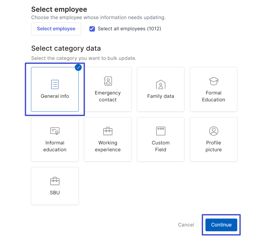 How to Import Employee Data Changes / Bulk Update Employee (New ...
