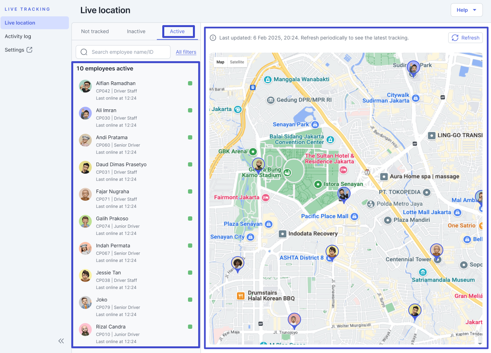 Bagaimana Cara Melihat Live Tracking di Talenta – Mekari Talenta