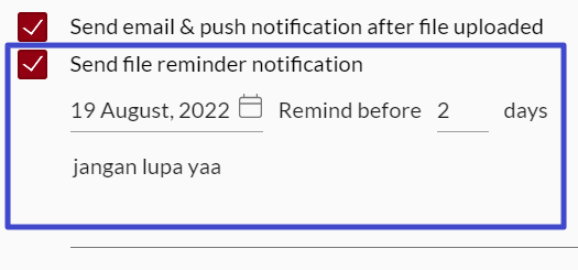 How to Manage File Reminder Feature – Mekari Talenta